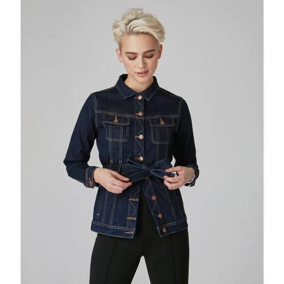 Lola Jeans | Jackets & Coats | New Lola Jeans Gabby Jacket In Dark ...